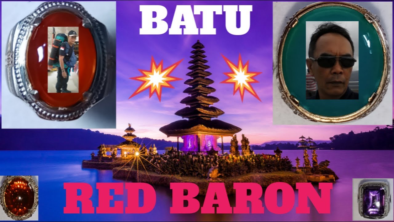 NATURAL BATU *** RED BARON *** PACITAN 🇮🇩💎🇮🇩 - YouTube