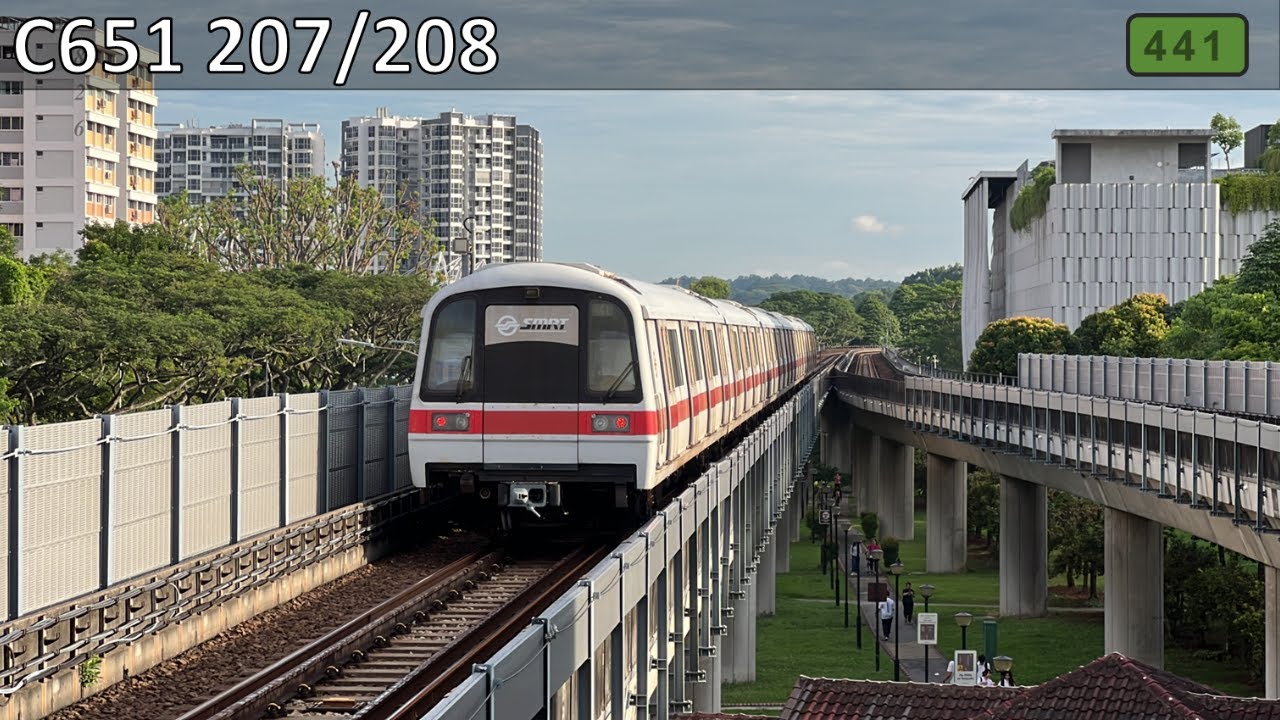 [Retired ; Last JUR ; Auto Cab Door][SMRT] SIE C651 ~ 207/208 ...