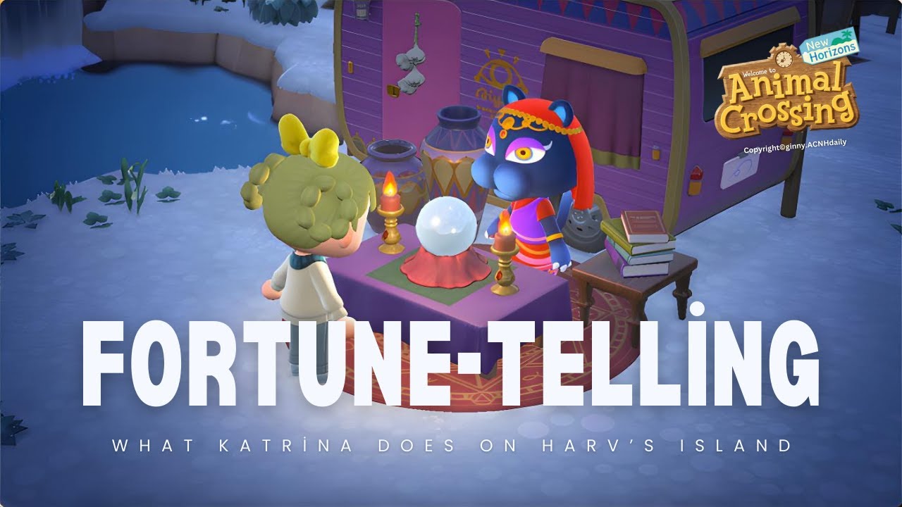 🔮 ACNH Beginner’s Guide to Katrina’s Luck & Fortune-Telling! - YouTube