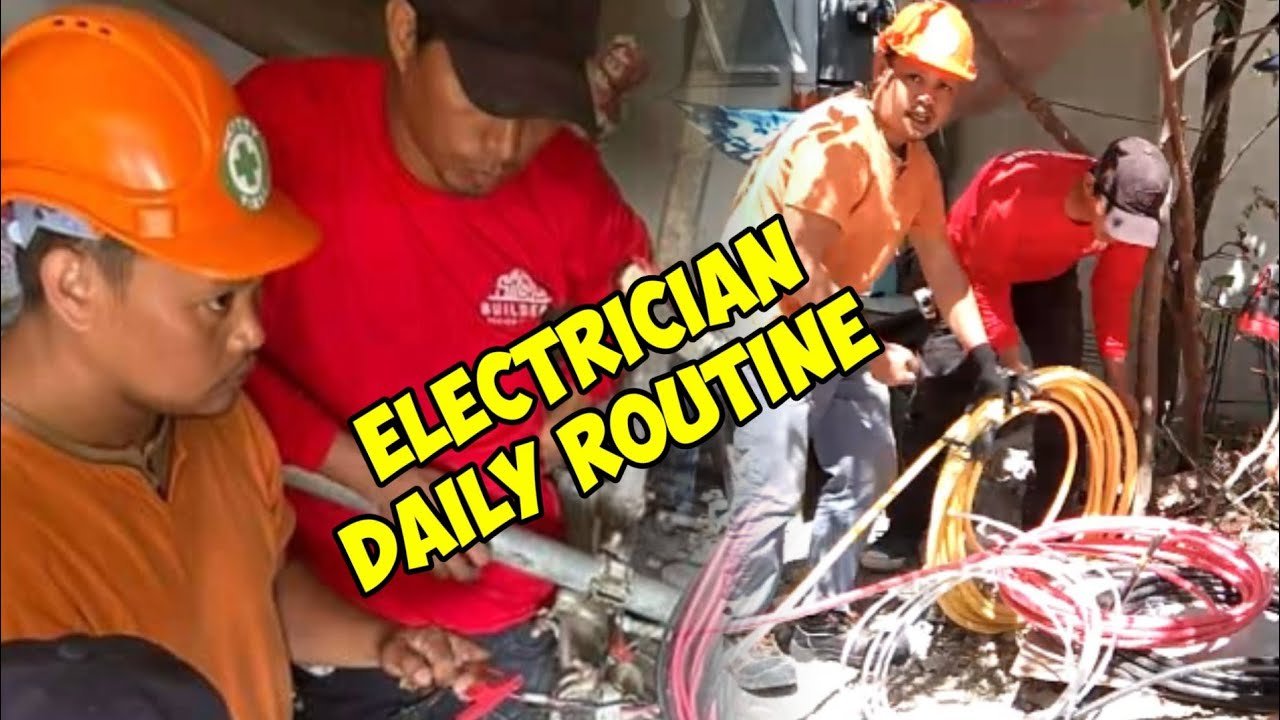 ELECTRICIAN DAILY ROUTINE | #electrician #electrical - YouTube