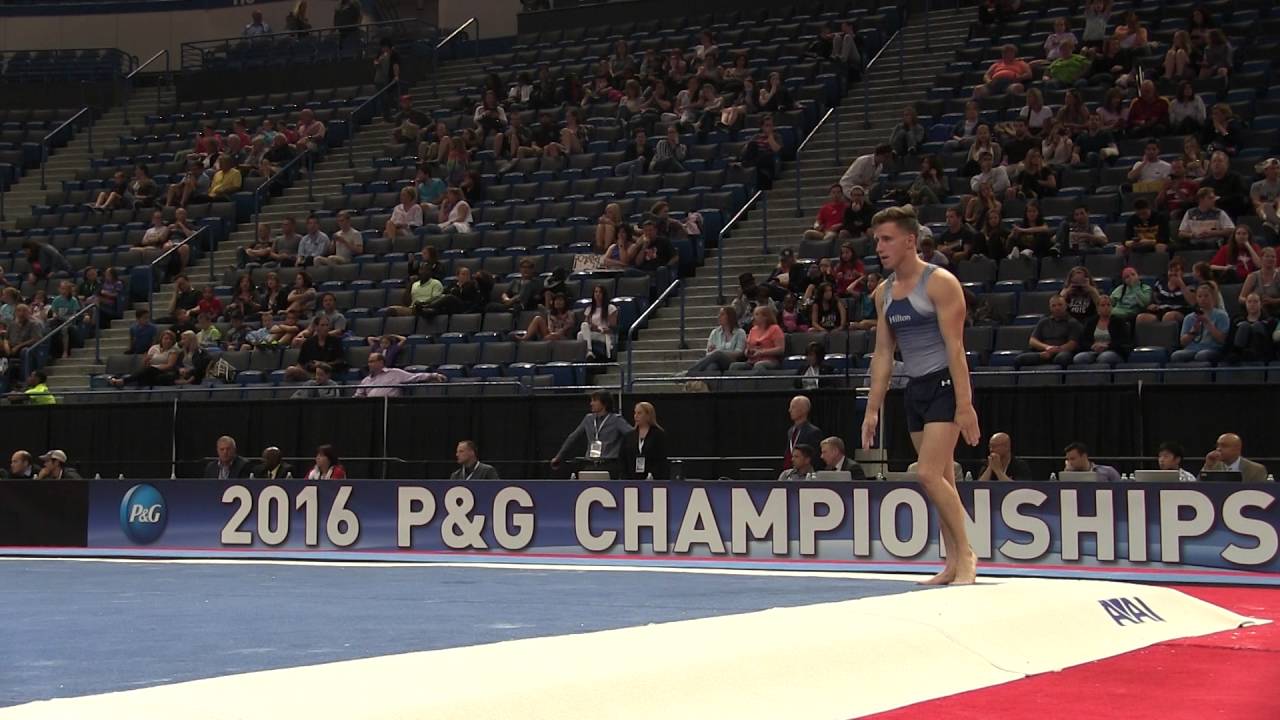Eddie Penev - Floor Exercise - 2016 P&G Championships - Sr. Men Day 1 ...