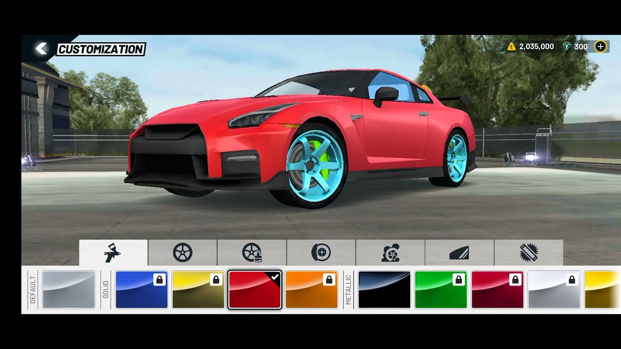 membeli warna baru nya mobil #nissangtr di game : #ecds - YouTube
