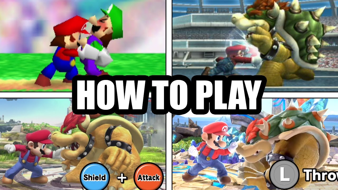 Evolution Of "How To Play" In Super Smash Bros Series - YouTube