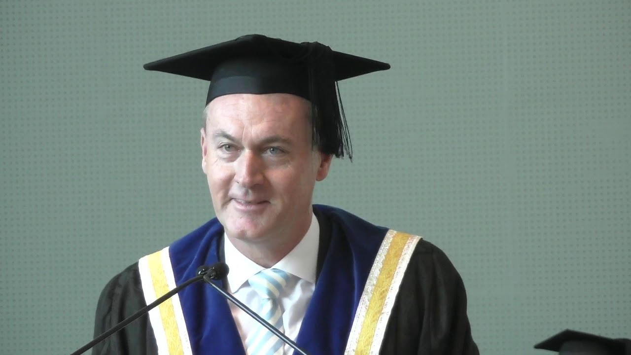 Graduation Occasional Address by Greg Keith - YouTube