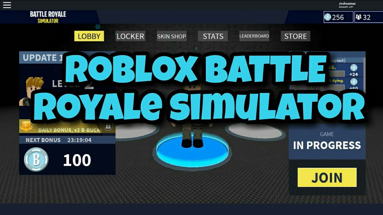 ROBLOX BATTLE ROYALE SIMULATOR! 😂 - YouTube