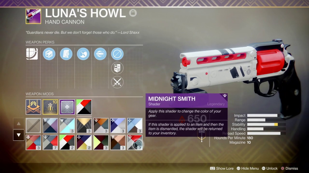 Collecting Luna's Howl - Remembrance Complete (Destiny 2: Forsaken ...