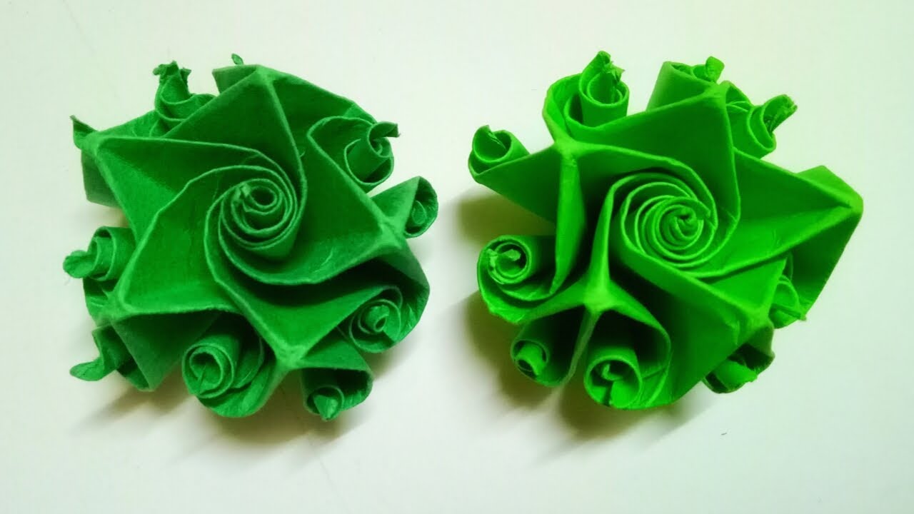 How To Make Flower Ball Made Of Color Paper Diy Beautiful Flower how-to-make-flower-ball-made-of-color-paper-diy-beautiful-flower