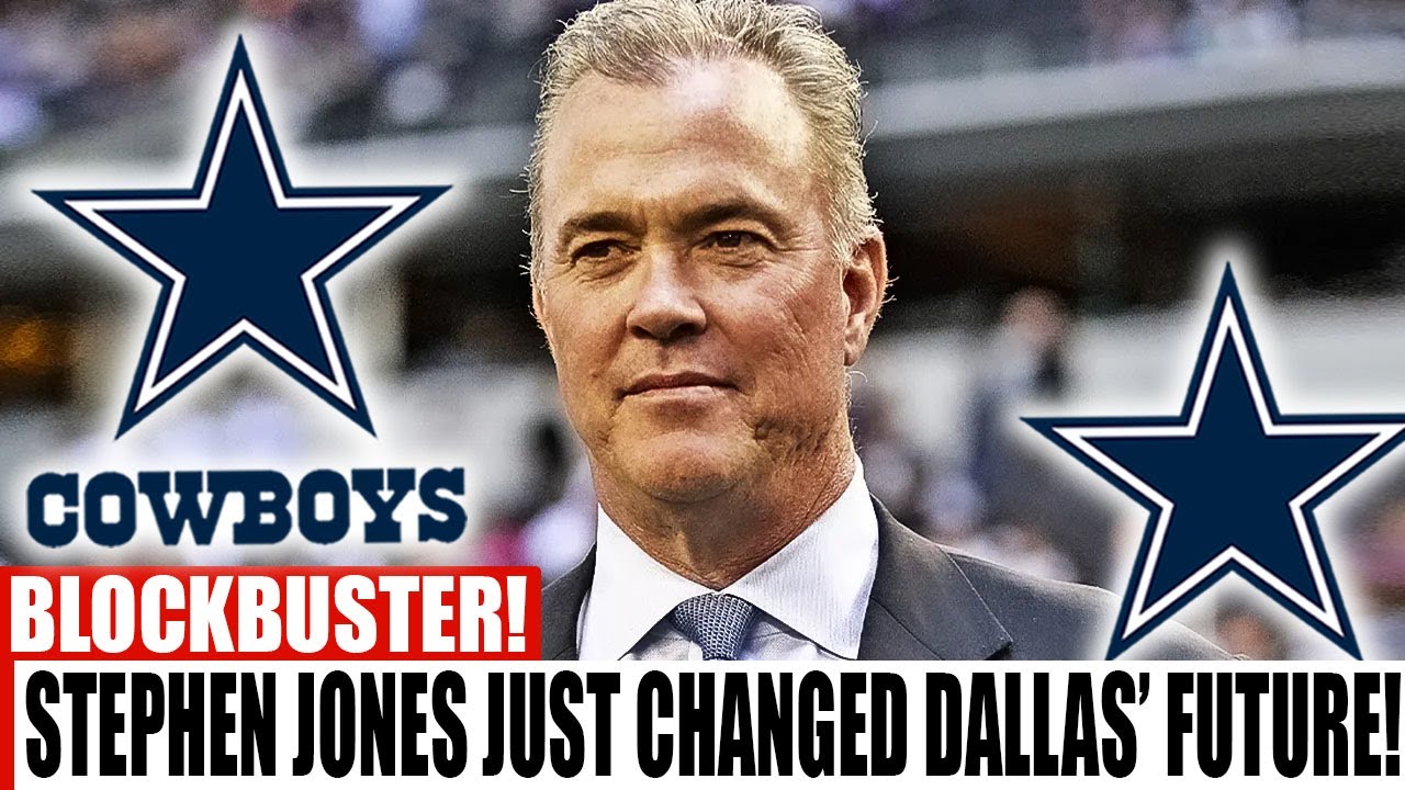 Breaking: Stephen Jones Stuns NFL With Bold, Unexpected Move 😱 | Dallas ...
