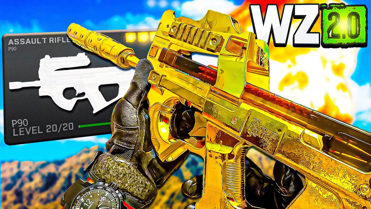 the NEW P90 class setup has the BEST KD on Warzone - YouTube