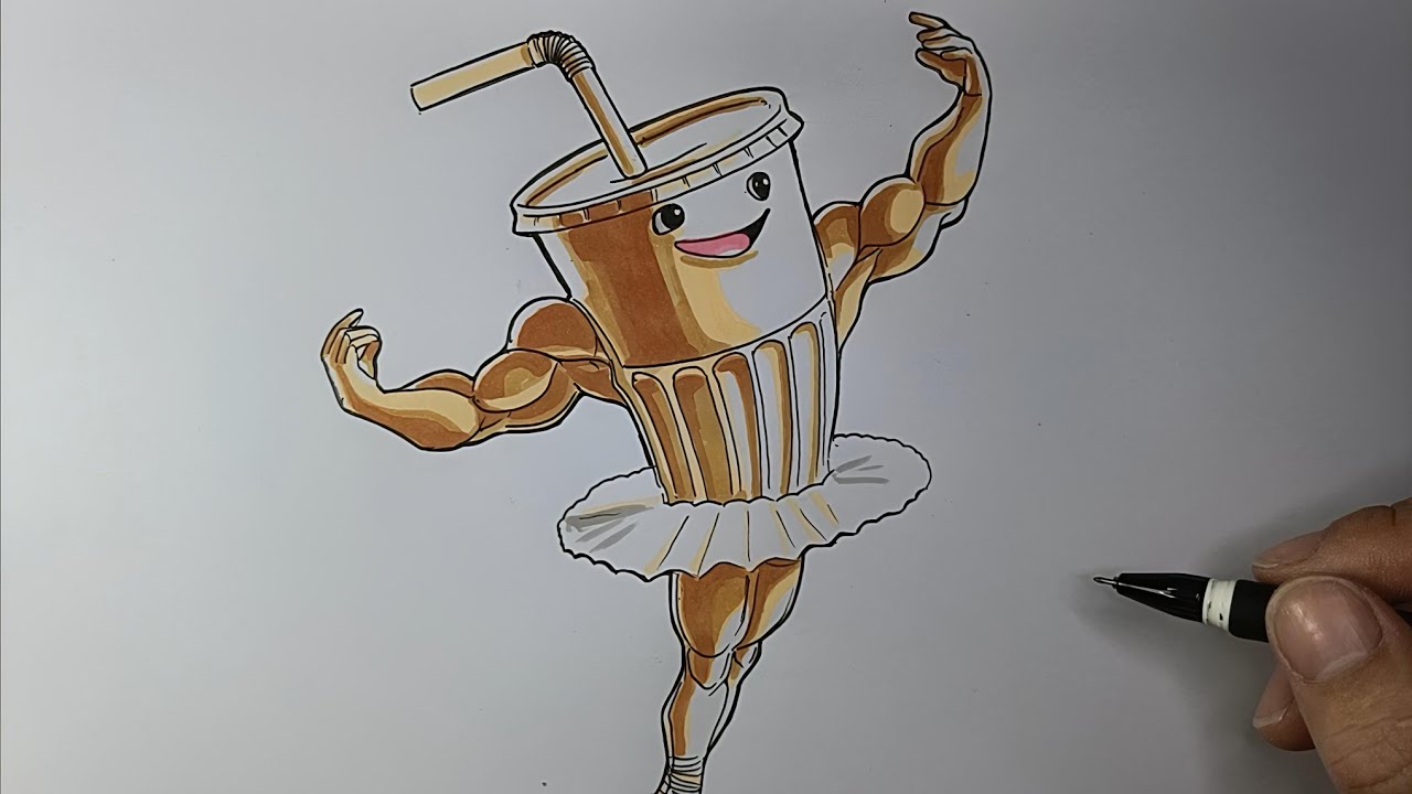 Italian Brainrot How To Draw New Characters Ballerino lololo - YouTube