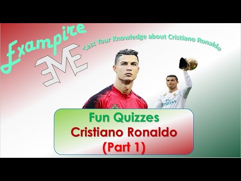 Cristiano Ronaldo Quiz (Part 1) - YouTube