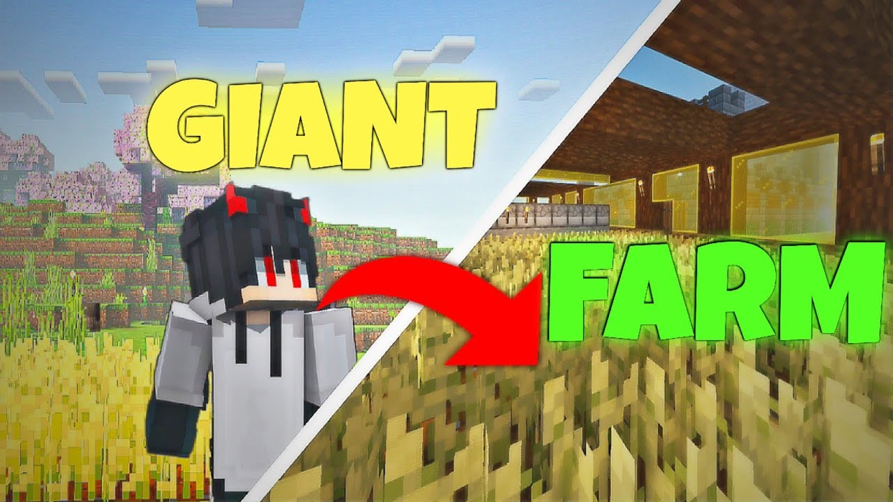 I Built A huge Food Farm In Minecraft Hardcore #3 - YouTube