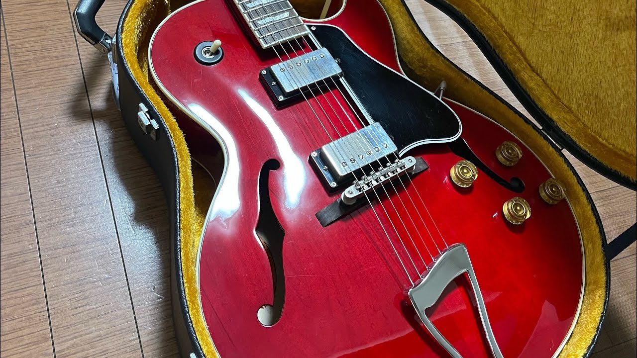 EDWARDS E-FA-200MA 【GOODNESSGUITARS】#guitarshop #guitar #es175 - YouTube