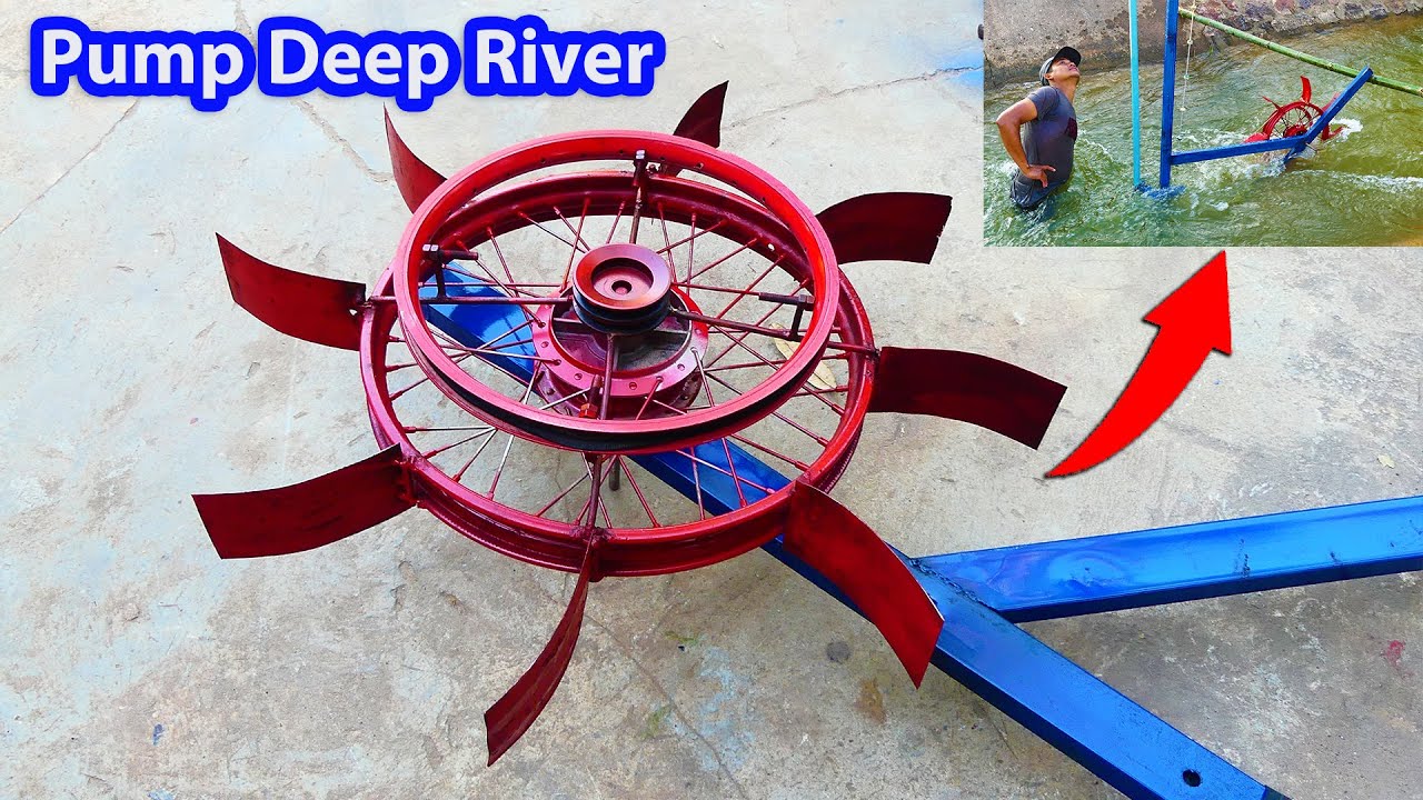 How To Make A Water Wheel Pump at Leo Rey blog