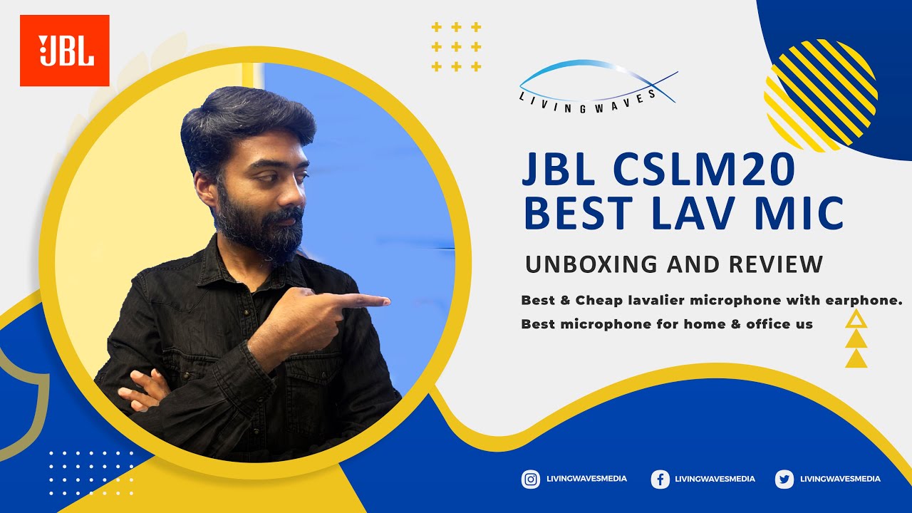 JBL CSLM20 | JBL Commercial | Best & Cheap lavalier microphone with ...
