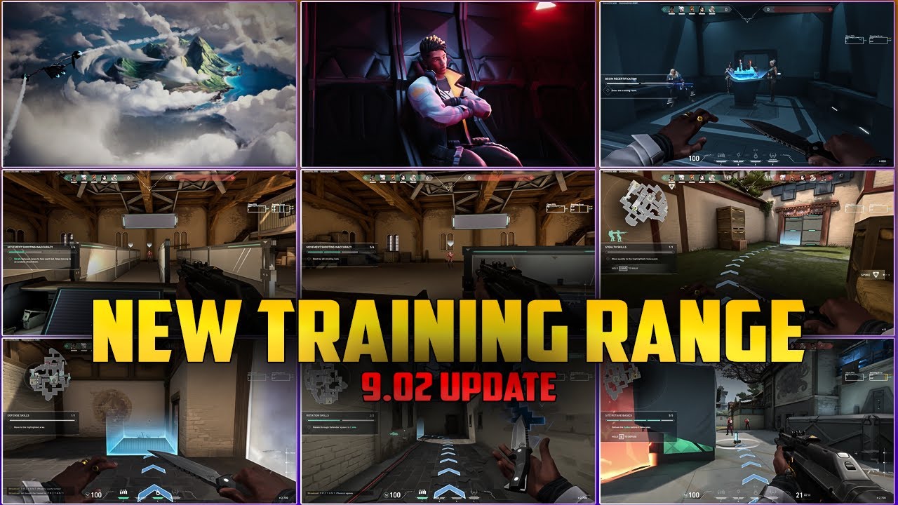 Practice Range Valorant 9.02 Changes || New Basic Training has Insane ...