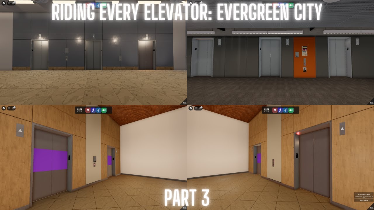 Riding All Elevators at Evergreen City | Roblox (Part 3) - YouTube