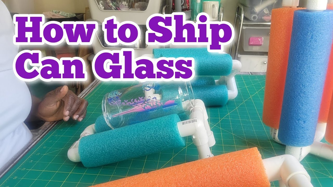 How I Pack and Ship Can Glass/ Fragile Item/ Etsy Shop/ Studio Vlog ...