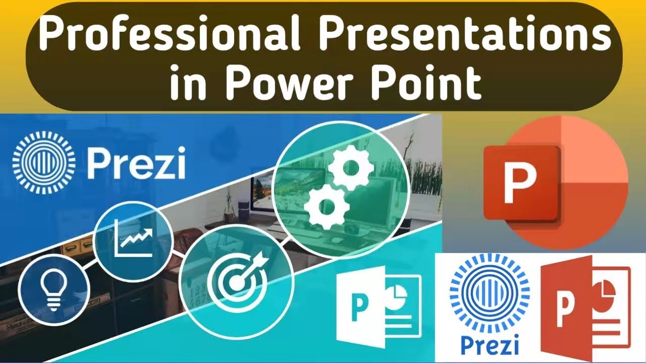 How to Create Professional Presentation in Powerpoint || Prezi ...