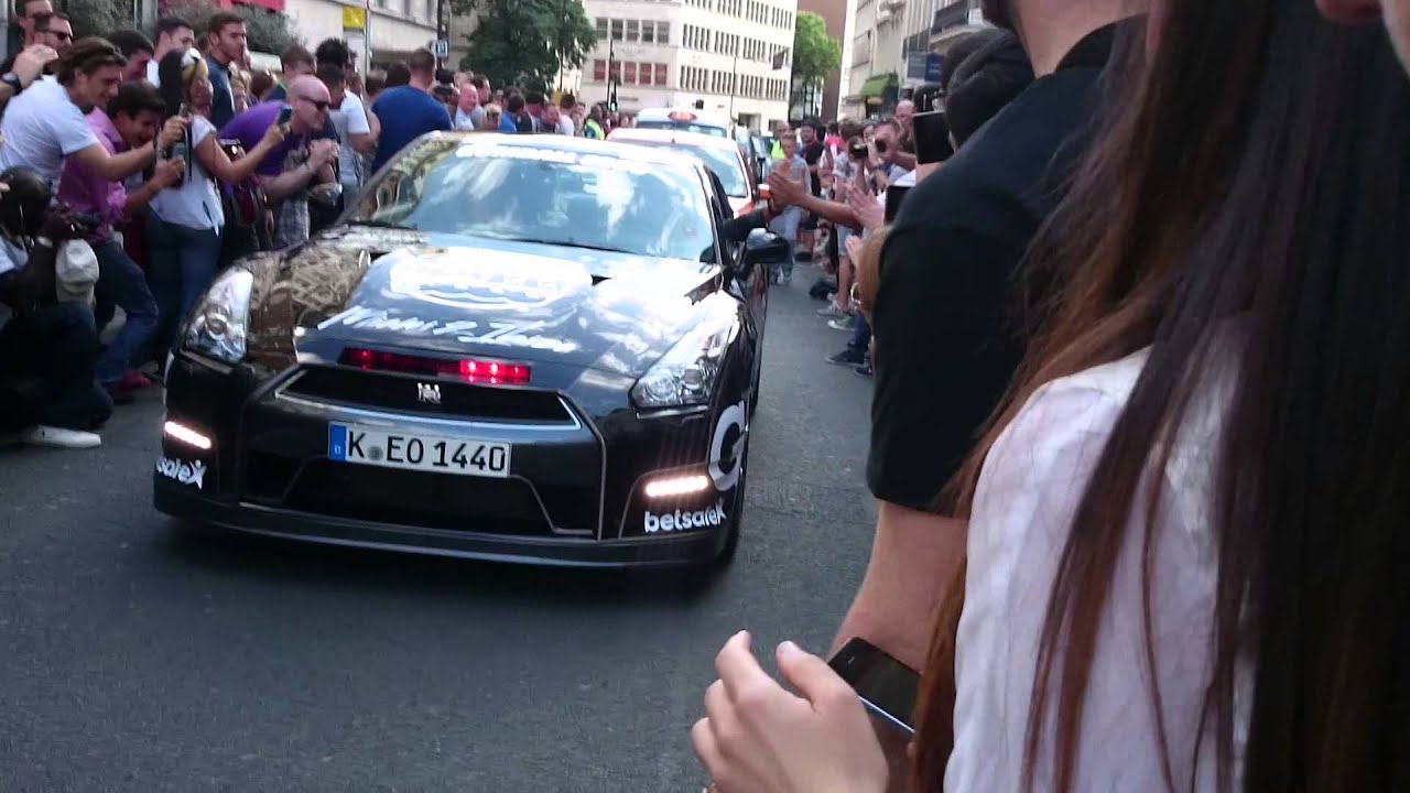 Hassling the Hoff - Gumball 3000 - Regents Street, London 2014 - YouTube