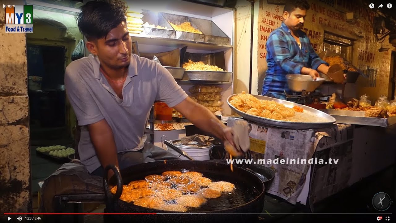 Amazing Style of Making Indian Food | "Jangri" | Indian Sweet Recipe ...