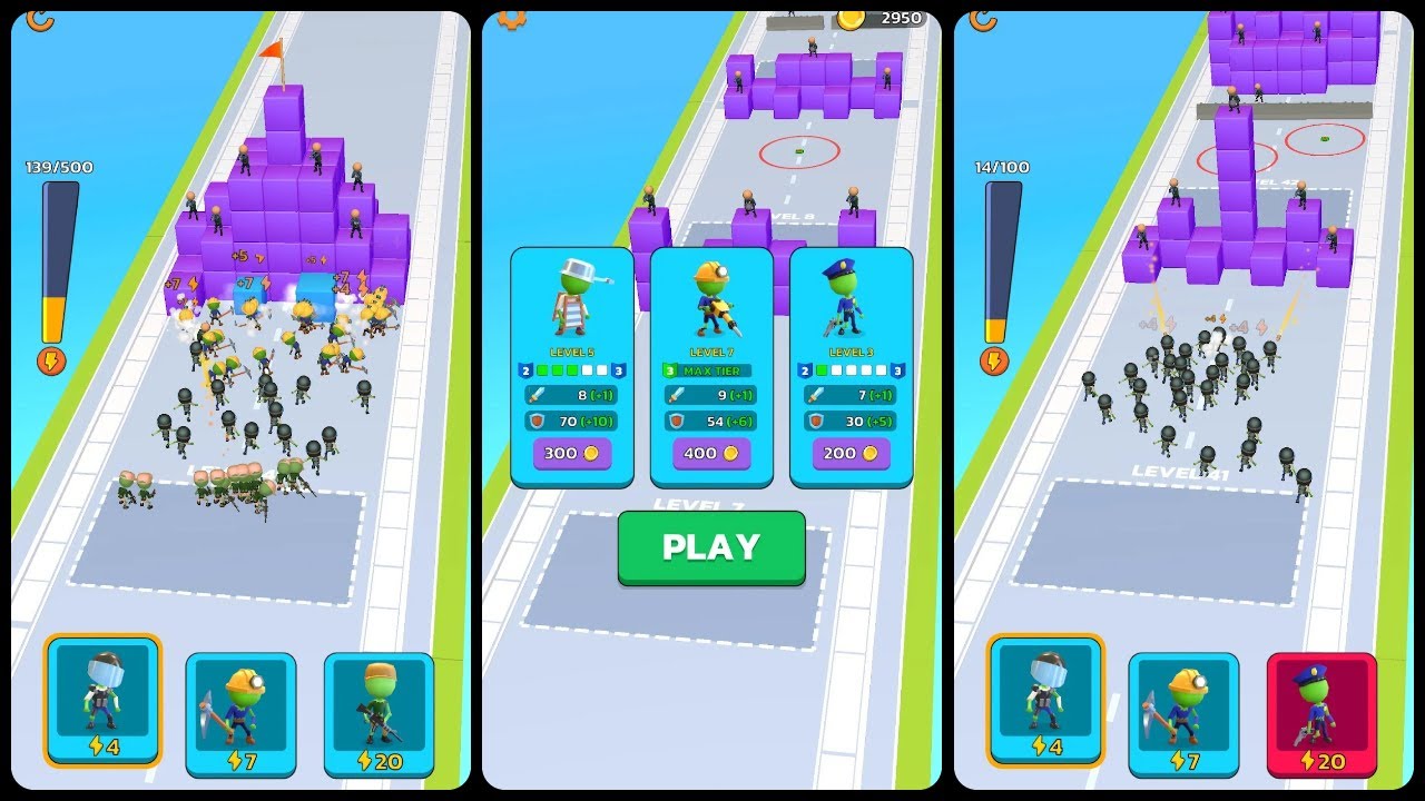 Tower Assault Game Gameplay Android Mobile - YouTube