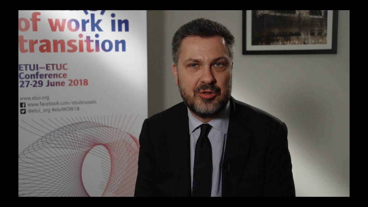 Luca Visentini on Social Dialogue (General Secretary, ETUC) - YouTube