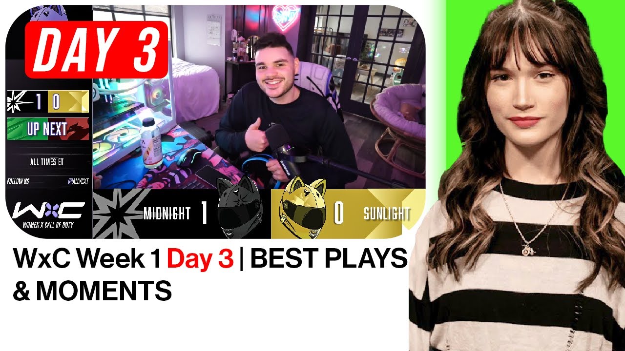 The WxC Day 3 - All girls COD tournament - YouTube