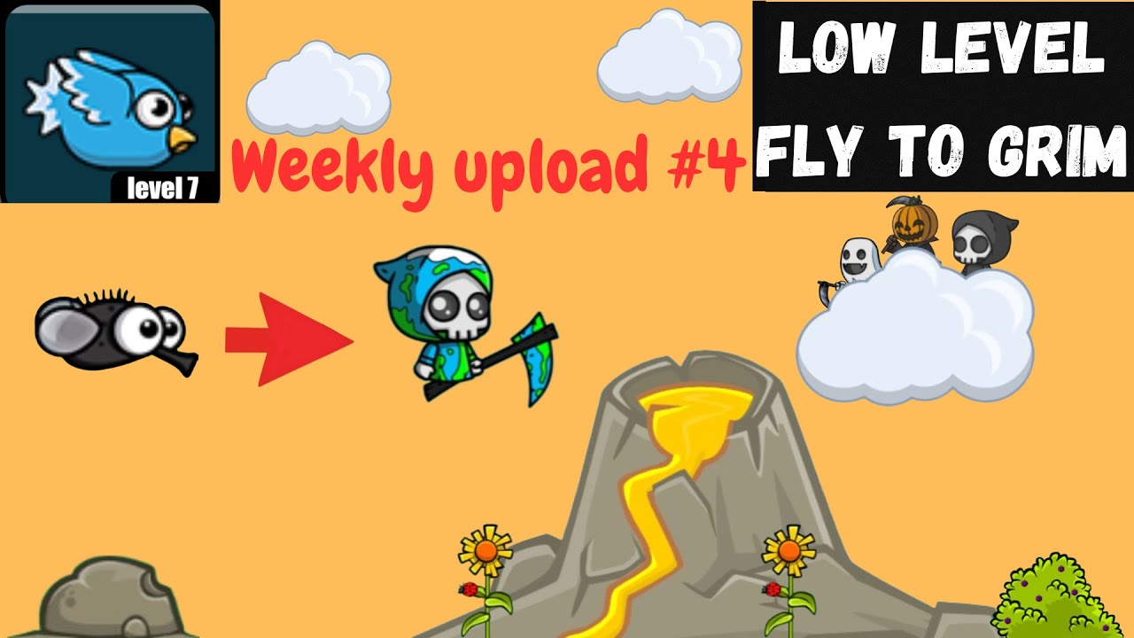EvoWorld.io - Low Level Fly to Grim! Weekly Upload #4 - YouTube