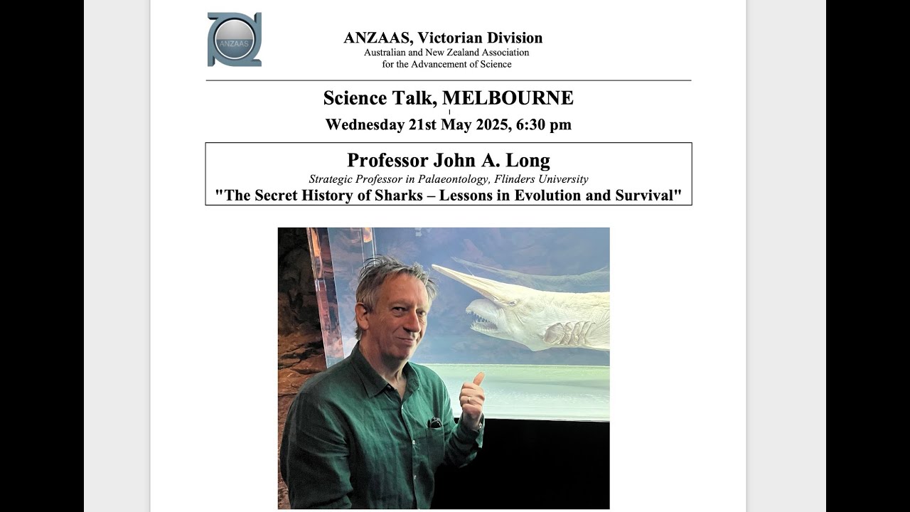 John Long May 2025 Secret Life of Sharks - Lessons in Evolution and ...