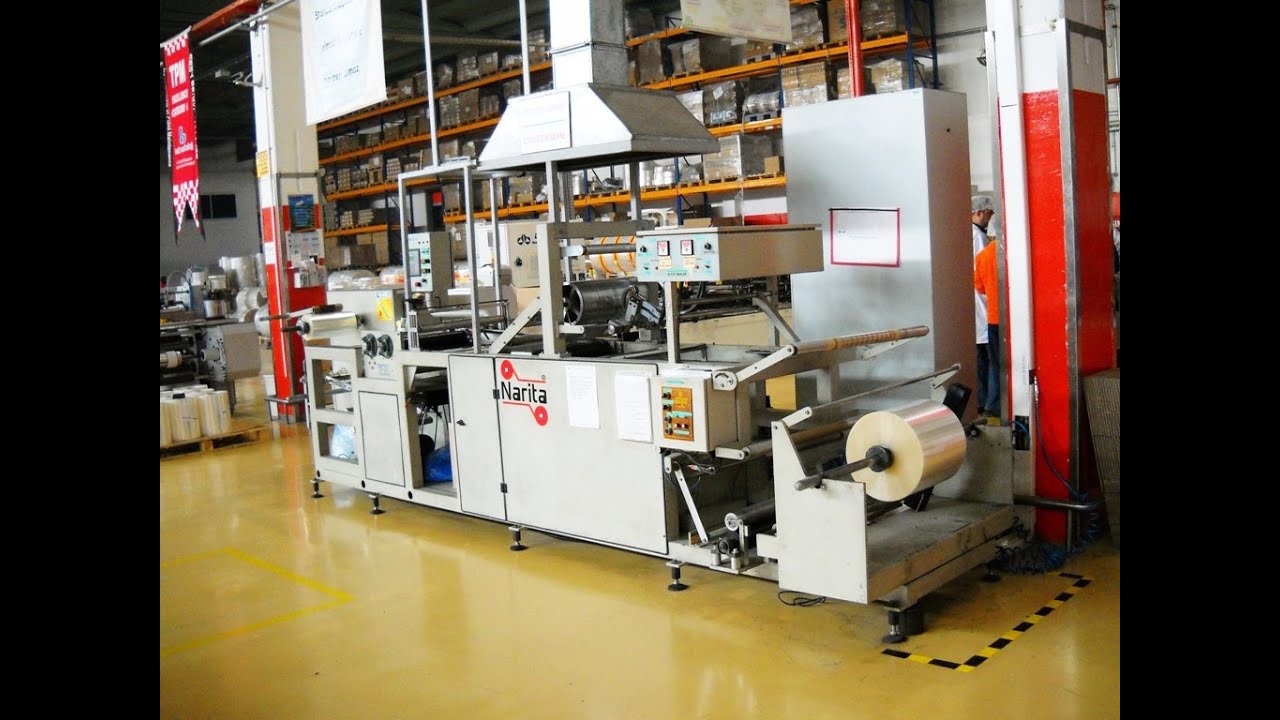 For Sale... Narita Stretch Sleeve Machine - YouTube