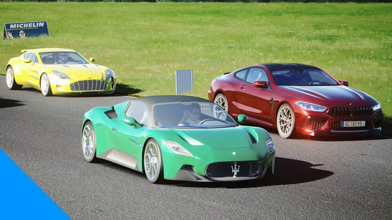 AI RACING - Supercars race at VIRginia International Raceway - YouTube