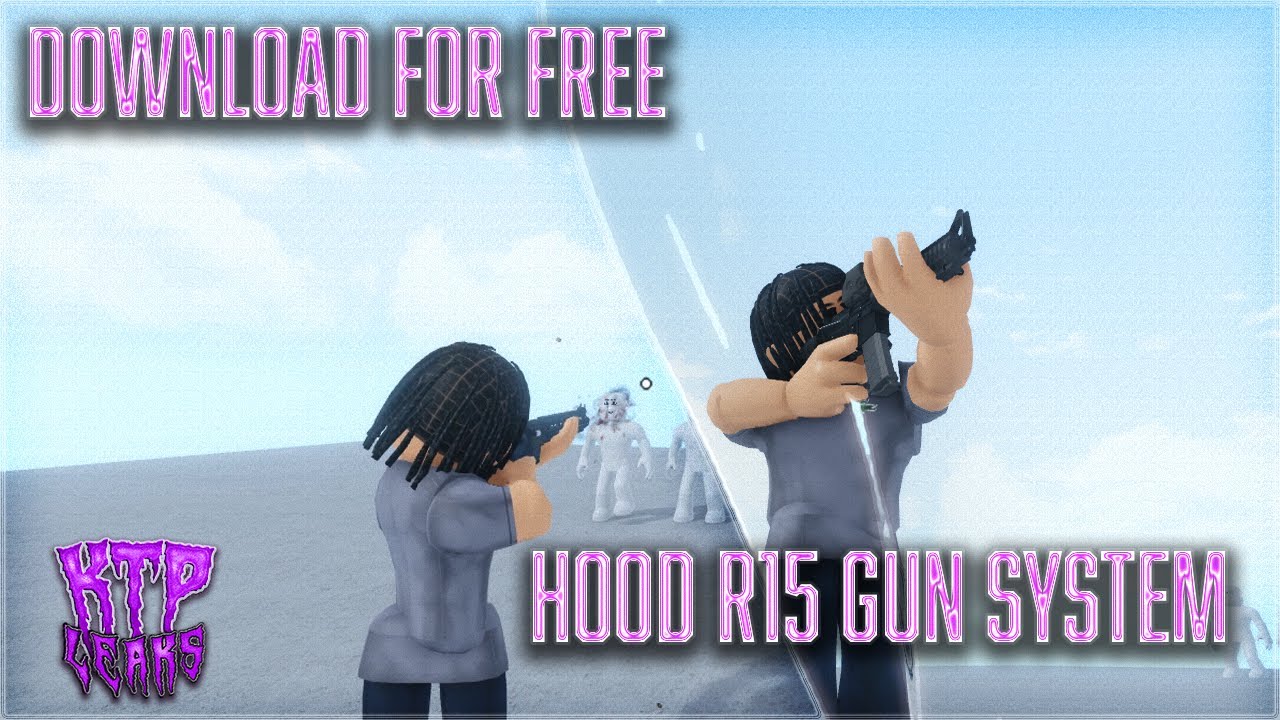 FREE | Hood R15 Advanced Gun System - Roblox Studio - YouTube