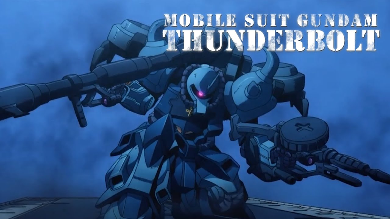 0079 Mobile Suit Gundam Thunderbolt 'MS-07B GOUF' RX-79GS 'Gundam Head ...