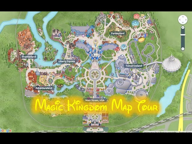 Magic Kingdom Disney Orlando Map