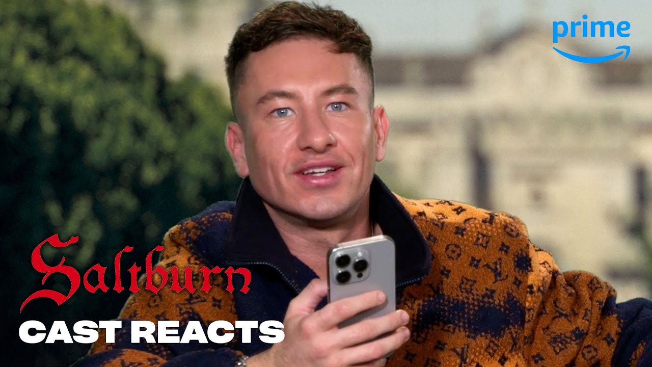 The Cast Reacts to Tweets | Saltburn | Prime Video - YouTube