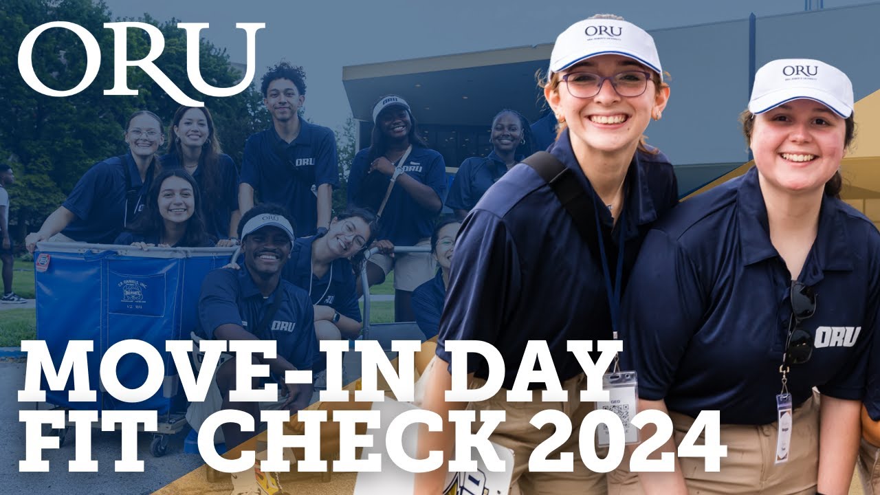 College Move-In Day 2024 | Fit Check with ORU’s Student Association ...