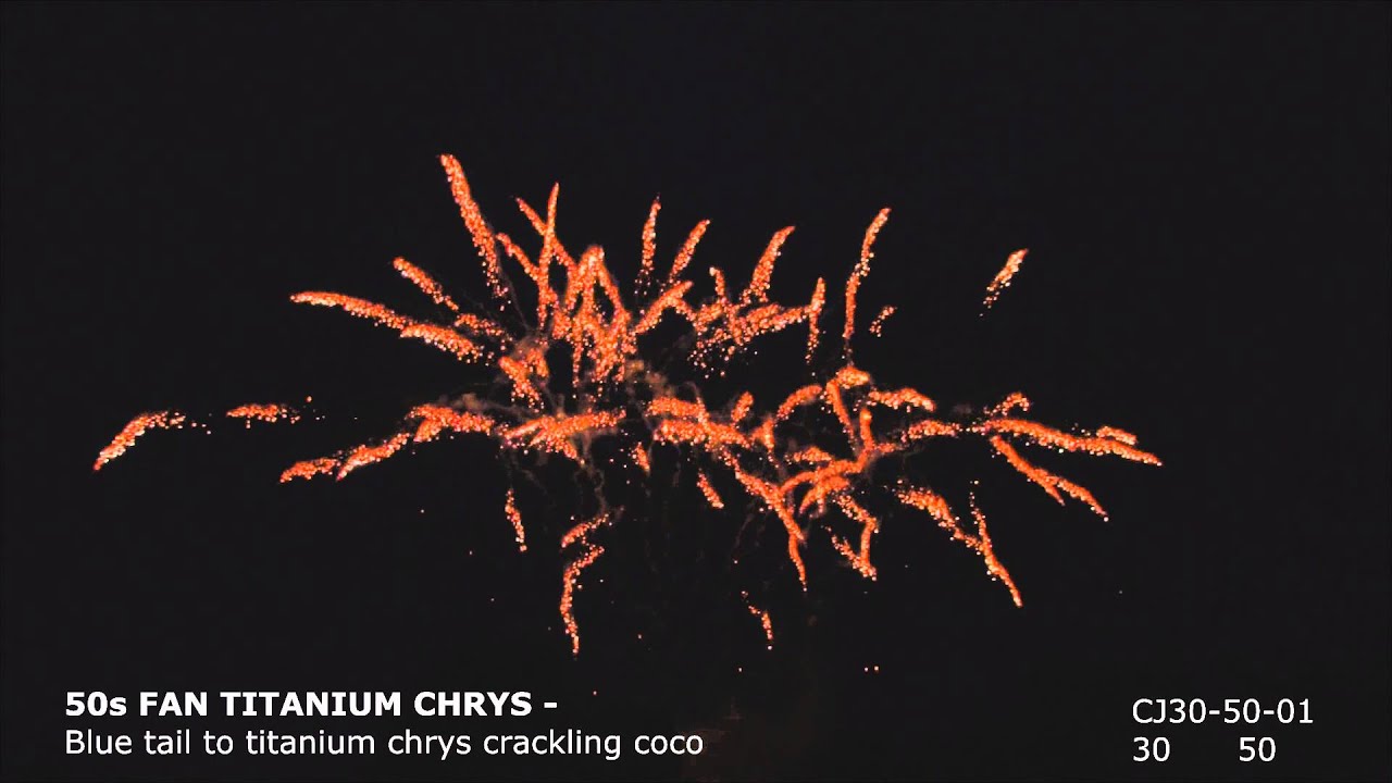 CJ30-50-01 // 50s FAN TITANIUM CHRYS - YouTube