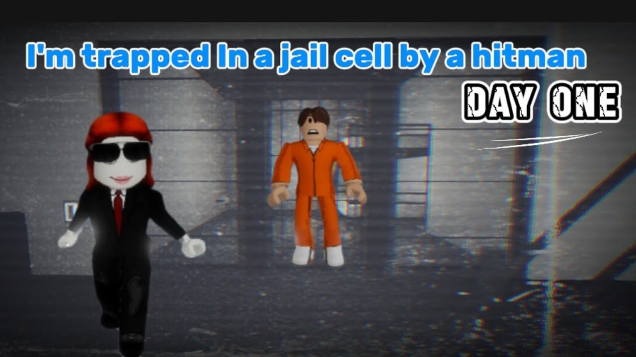 I'm trapped in a Jail cell by A GIRL Hitman... - YouTube