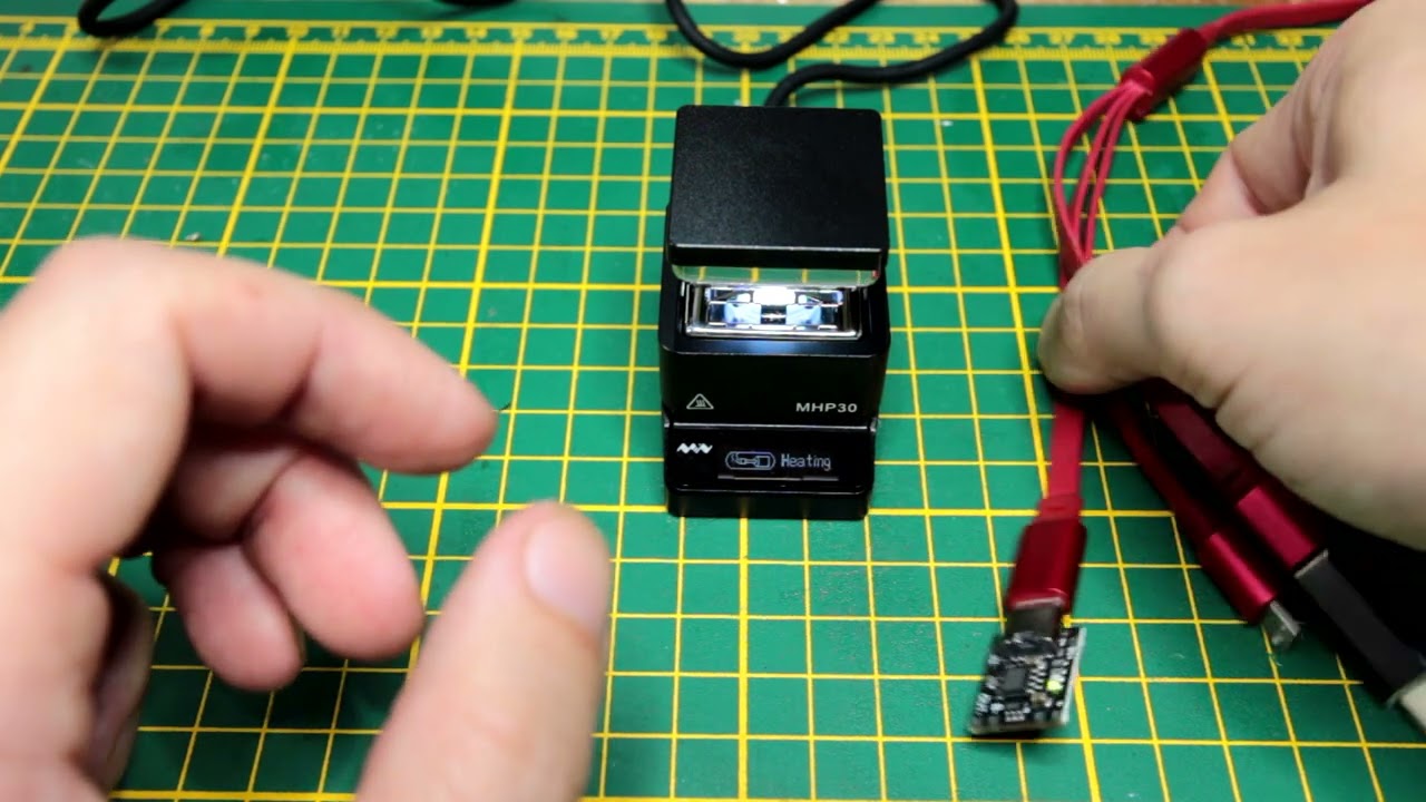 MPH30迷你恆溫加熱台試用 - YouTube