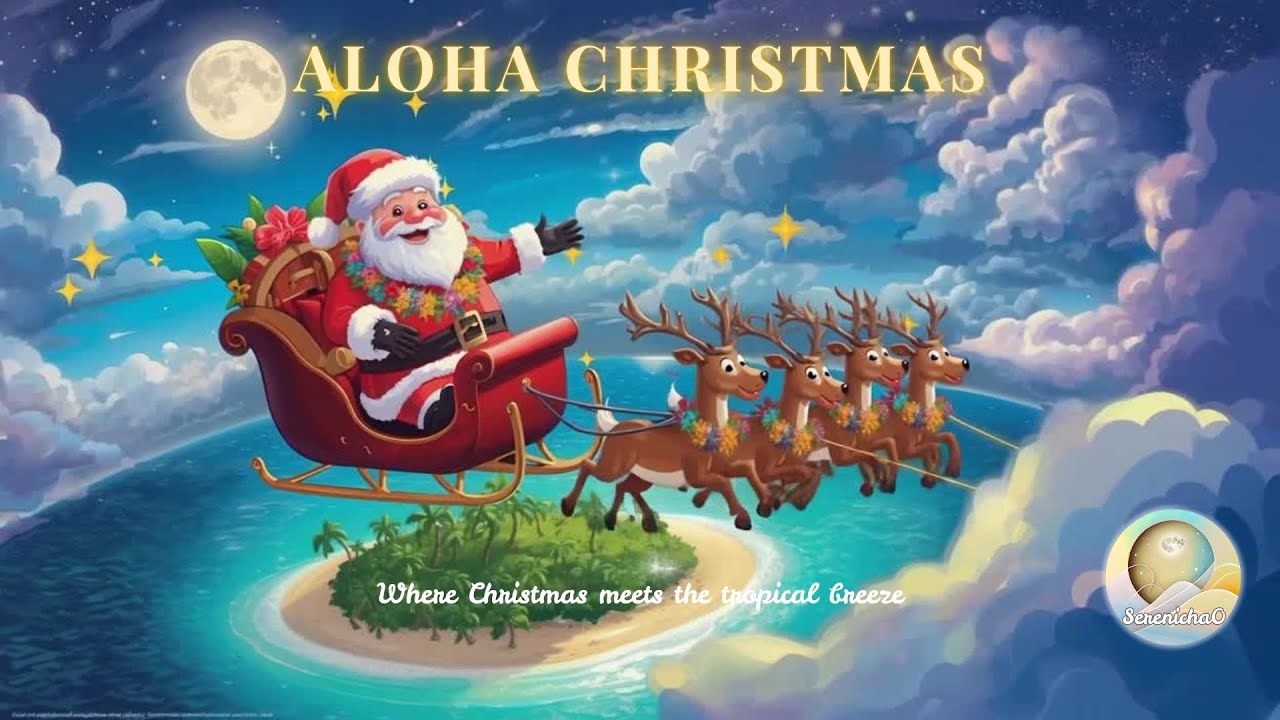 Aloha Christmas (Santa in Island Ver.) | Tropical Holiday Music for ...