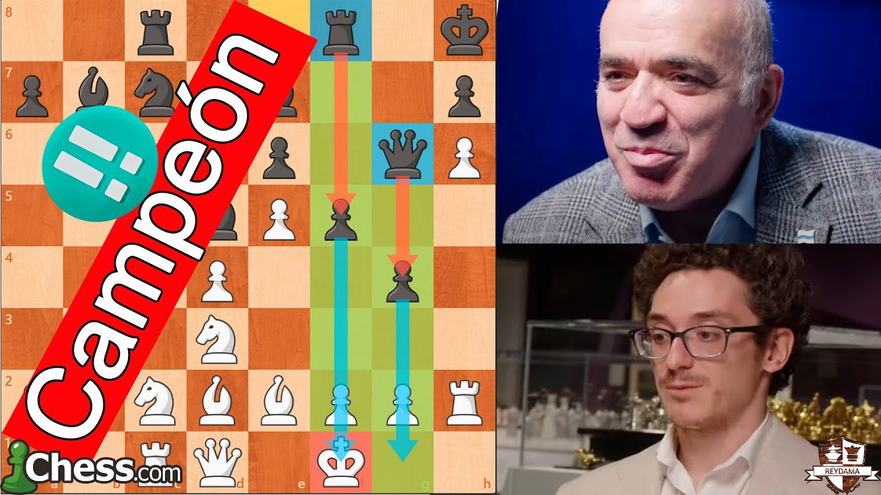 Es Campeón! Caruana Vs Kaspárov - YouTube
