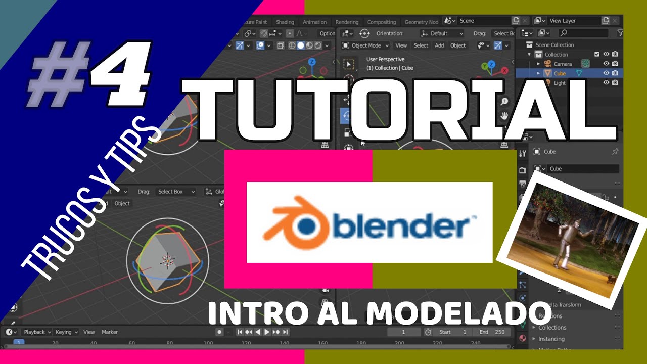10 CONSEJOS Y TRUCOS PARA EL INTRODUCCIÓN AL MODELADO 3D EN BLENDER ...