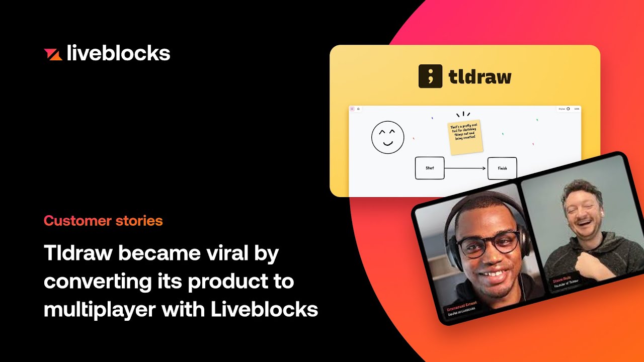 Tldraw became viral by converting its product to multiplayer with Liveblocks - YouTube