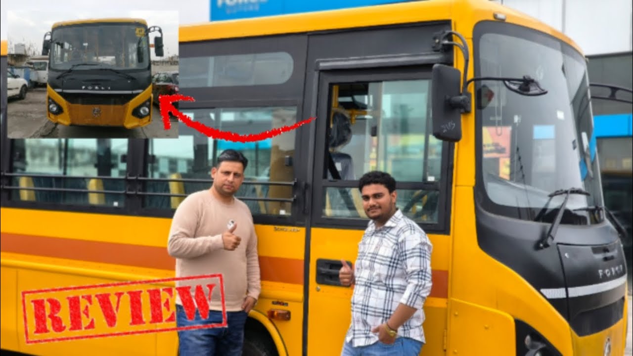 Force MONO Bus (T3 ) School Bus Detail review 2025 | Kunal Sheikhpuriya ...