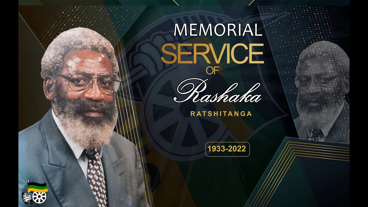MEMORIAL SERVICE OF RASHAKA RATSHITANGA - YouTube