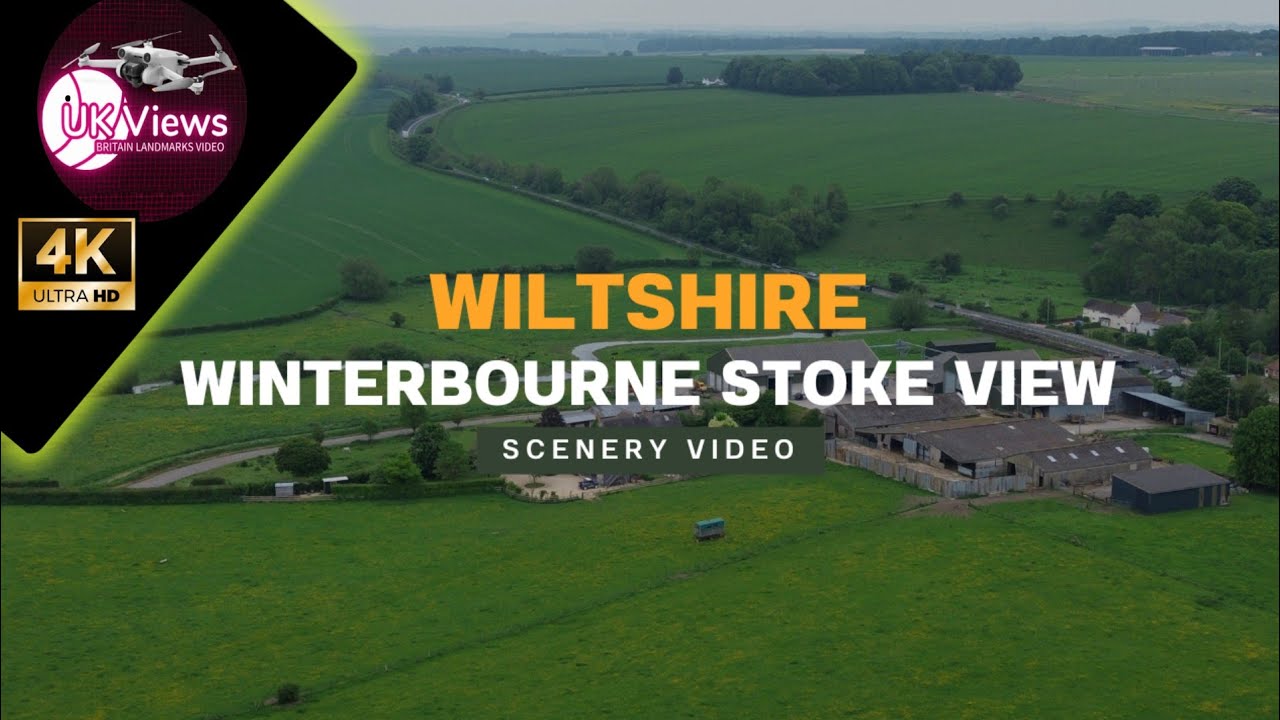Drone Video of Winterbourne Stoke, Wiltshire | Scenic Views 🇬🇧 - YouTube