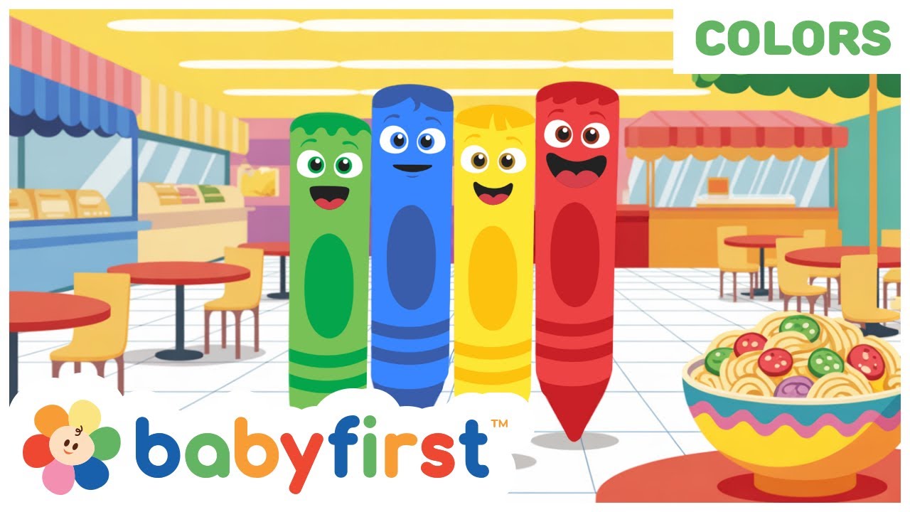Discover the MAGIC of COLOR CREW with BabyFirst TV | Toddler Learning ...