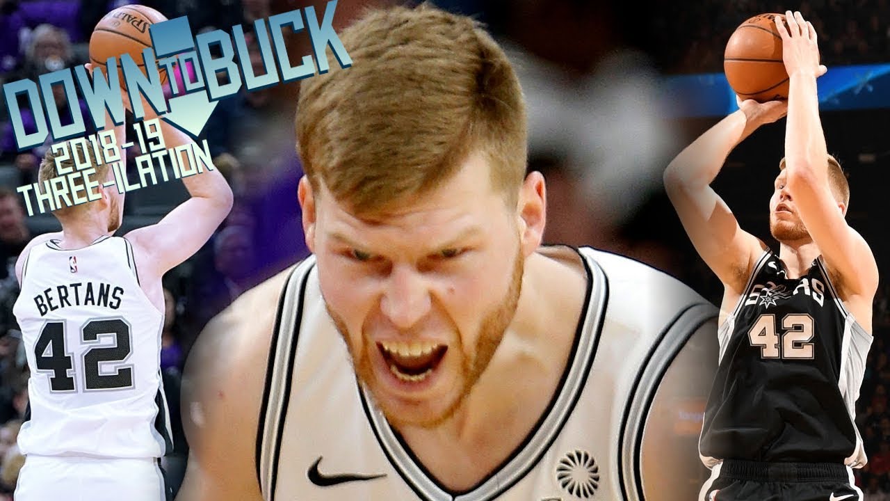 Davis Bertans All 145 Three-Pointers Full Highlights (2018-19 Season ...