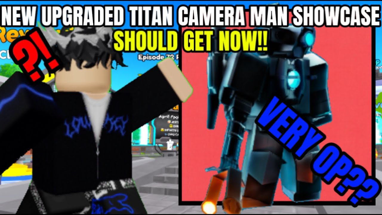 Astro Upgraded Titan Cameraman Showcase! NEW UNIT! |Toilet Tower ...